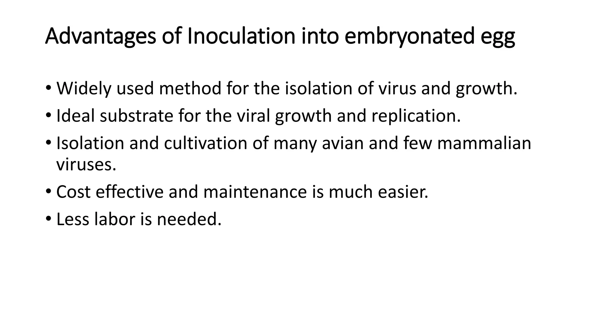 Virus isolation & cultivation | PPTX