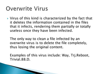 Viruses & Malware | PPTX
