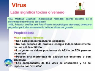 Virus marinos y su impacto como patógenos en el ambiente acuático. | PDF