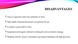 Virus neutralization test.pptx types and applications | PPTX