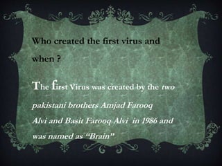 Virus presentation1 | PPT