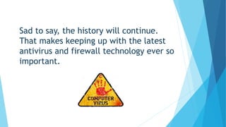 History of Computer Virus | PPTX