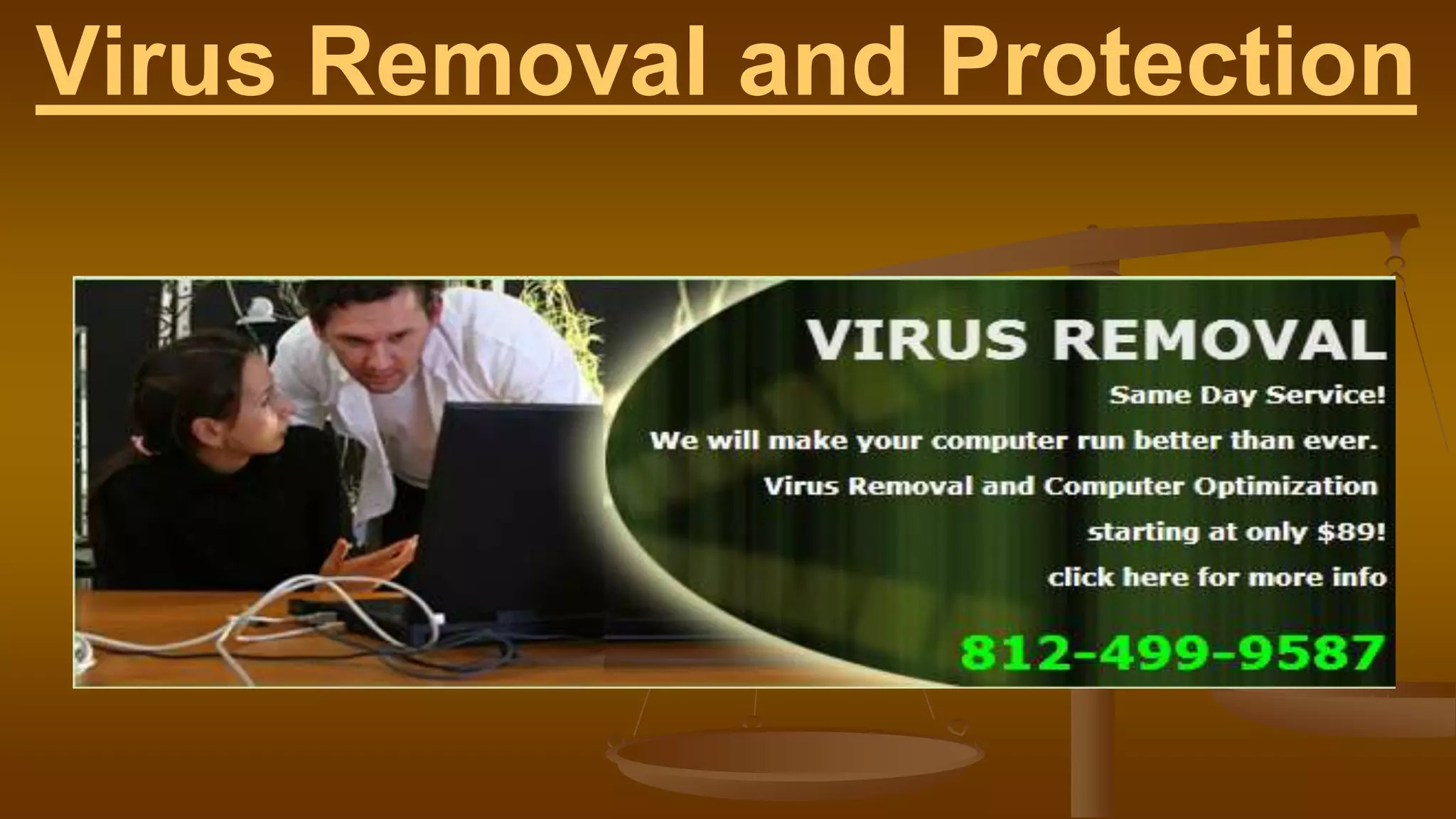 Virus removal and protection | PPTX