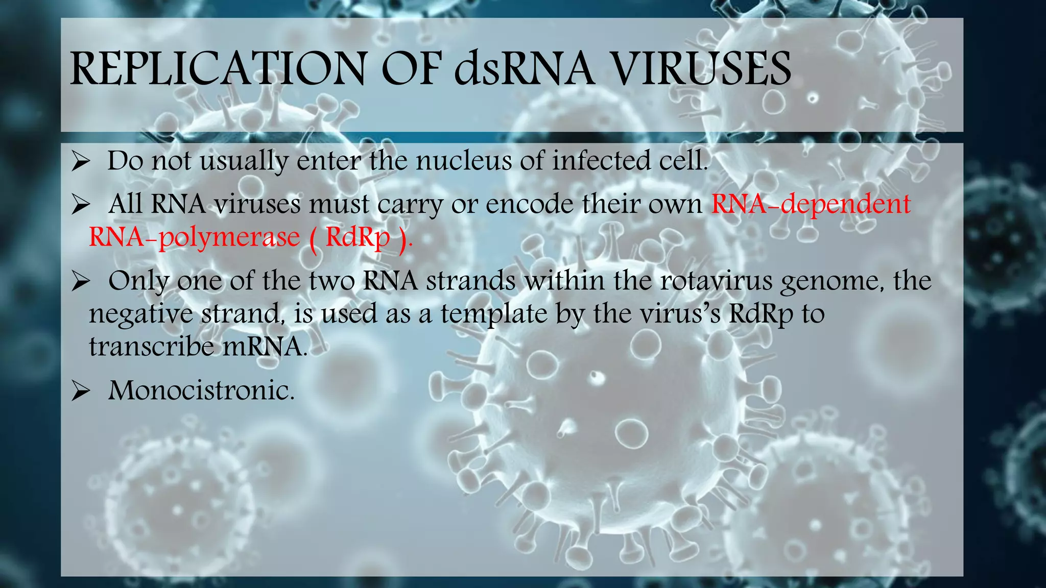 replication of RNA viruses with diagrams | PPTX