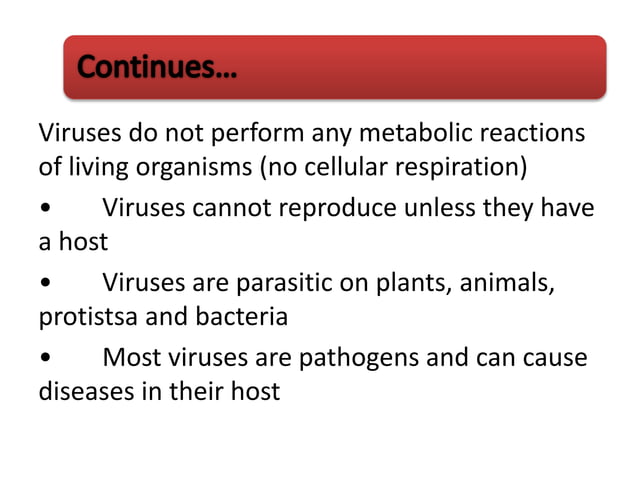 Virus slides | PPT