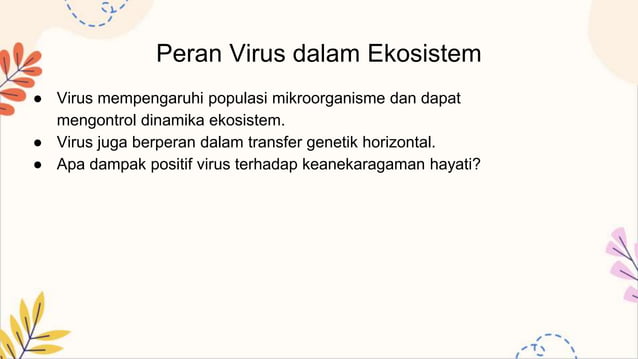 Struktur Tubuh Virus Dan Fungsinya Pptx