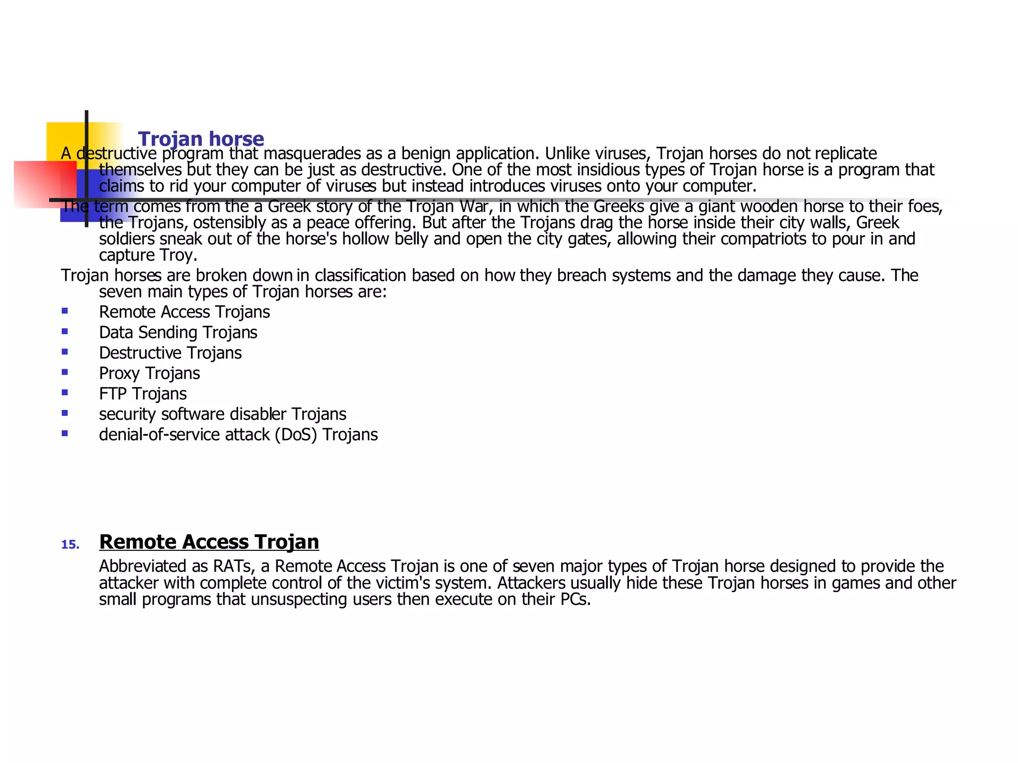 Virus-trojan and salami attacks | PPT