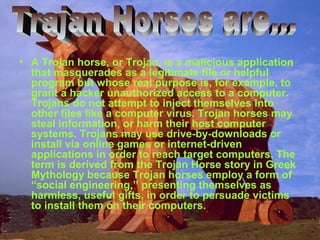 Virus trojanworm | PPT