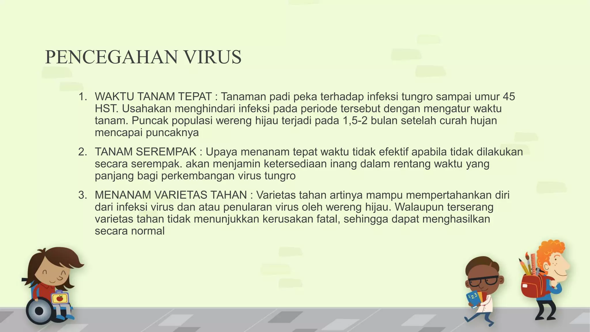 virus pada tanaman padi Virus tungro | PPTX