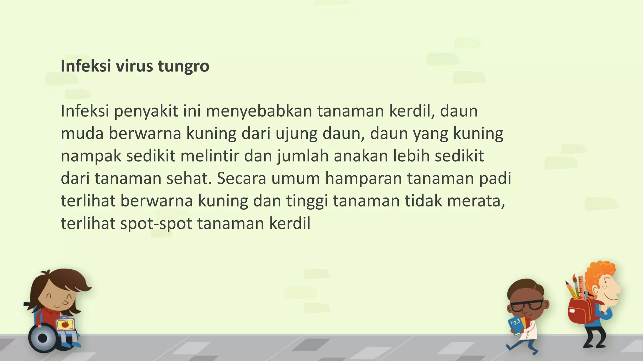 virus pada tanaman padi Virus tungro | PPTX