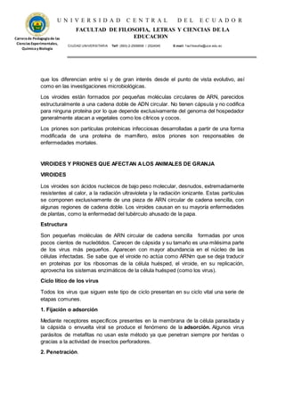 Virus viroides | DOCX