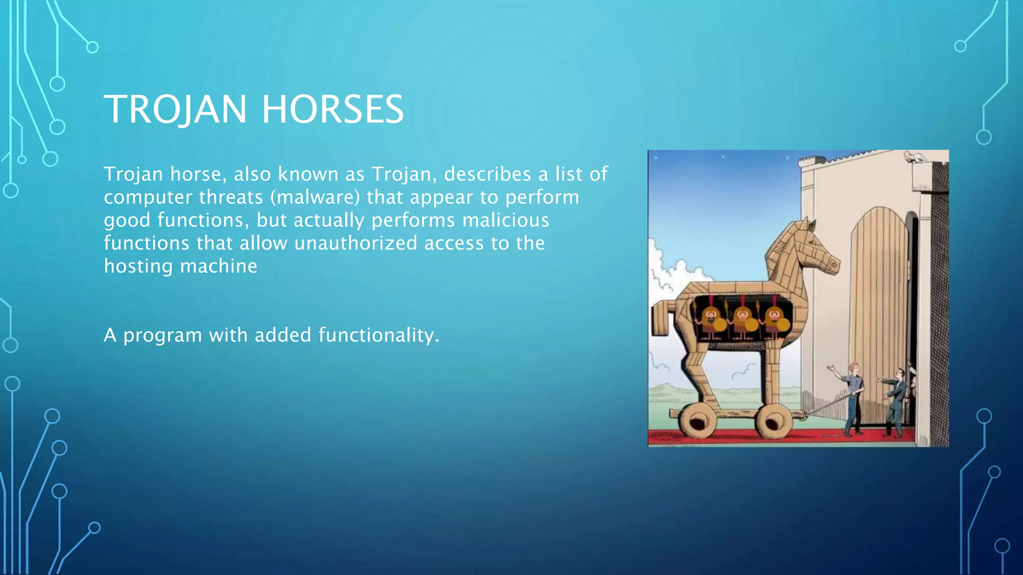 Virus vs worms vs trojans | PPTX