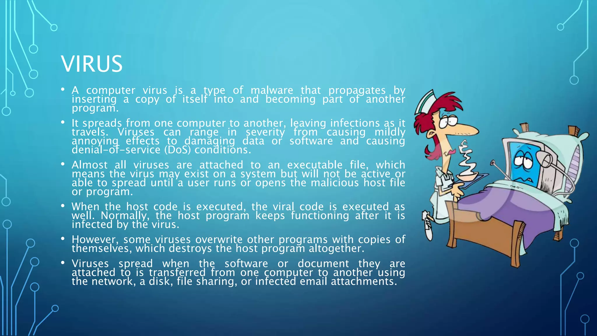 Virus vs worms vs trojans | PPTX