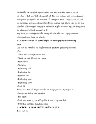 Vis 1 kiểm soát nhiễm khuẩn bệnh viện | PDF