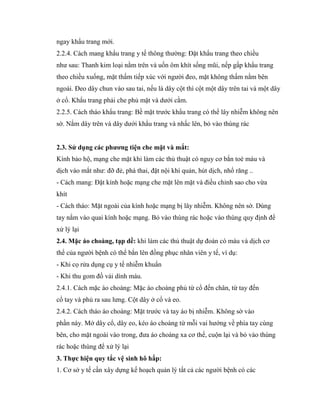 Vis 1 kiểm soát nhiễm khuẩn bệnh viện | PDF