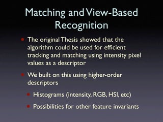 Scale Saliency: Applications in Visual Matching,Tracking and View-Based Object Recognition | PPT