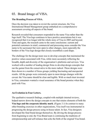 Visa Brand Management | PDF