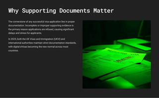Visa Document Checklist 2025 – What You Need for a Successful ...