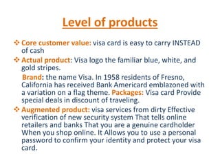 Visa card marketing | PPTX