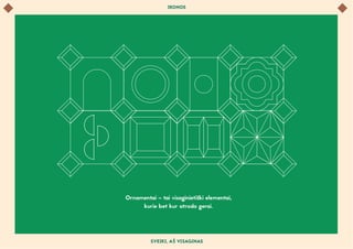 Visual identity for Visaginas: turning architectural elements into a ...