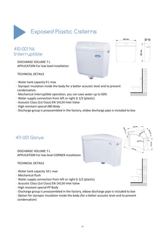 Visam Flush Tank Catalogue | PDF