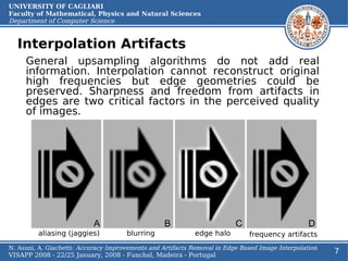 iNEDI - Accuracy Improvements and Artifacts Removal in Edge Based Image Interpolation | PDF