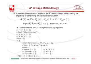An Evaluation Methodology for Stereo Correspondence Algorithms | PPT
