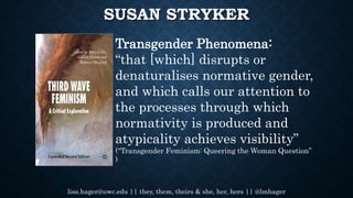Victorian Trans Phenomena: A Trans-Inclusive Reading of Nineteenth ...