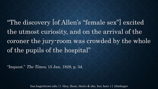 Victorian Trans Phenomena: A Trans-Inclusive Reading of Nineteenth ...