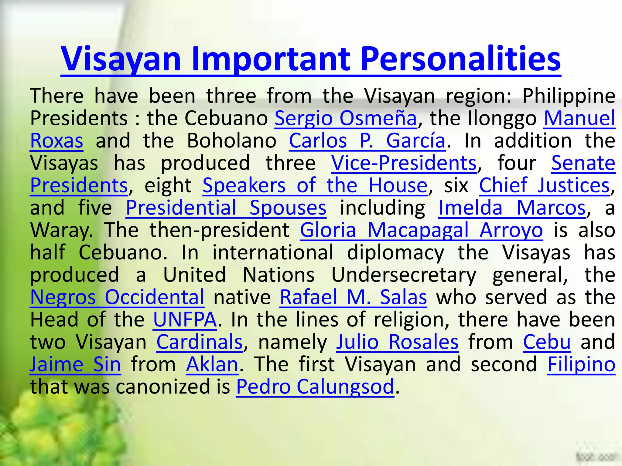Visayans | PPTX