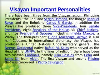 Visayans | PPTX