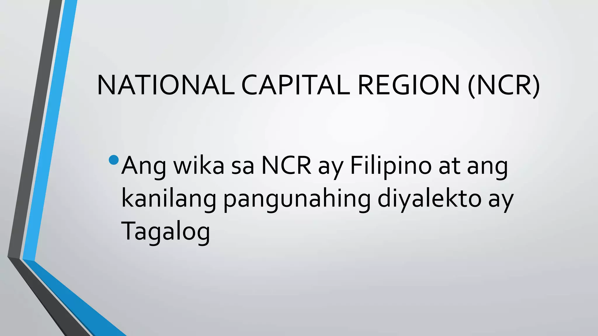 Kultura, Wika, Tradisyon, Turismo at Pista sa mga rehiyon ng Cordillera Administrative Region ...