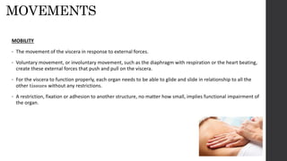 VISCERAL MOBILIZATION | PPTX