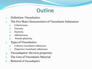 Viscoadaptive substances | PPTX