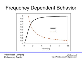 Viscoelastic Damping: Classical Models | PDF