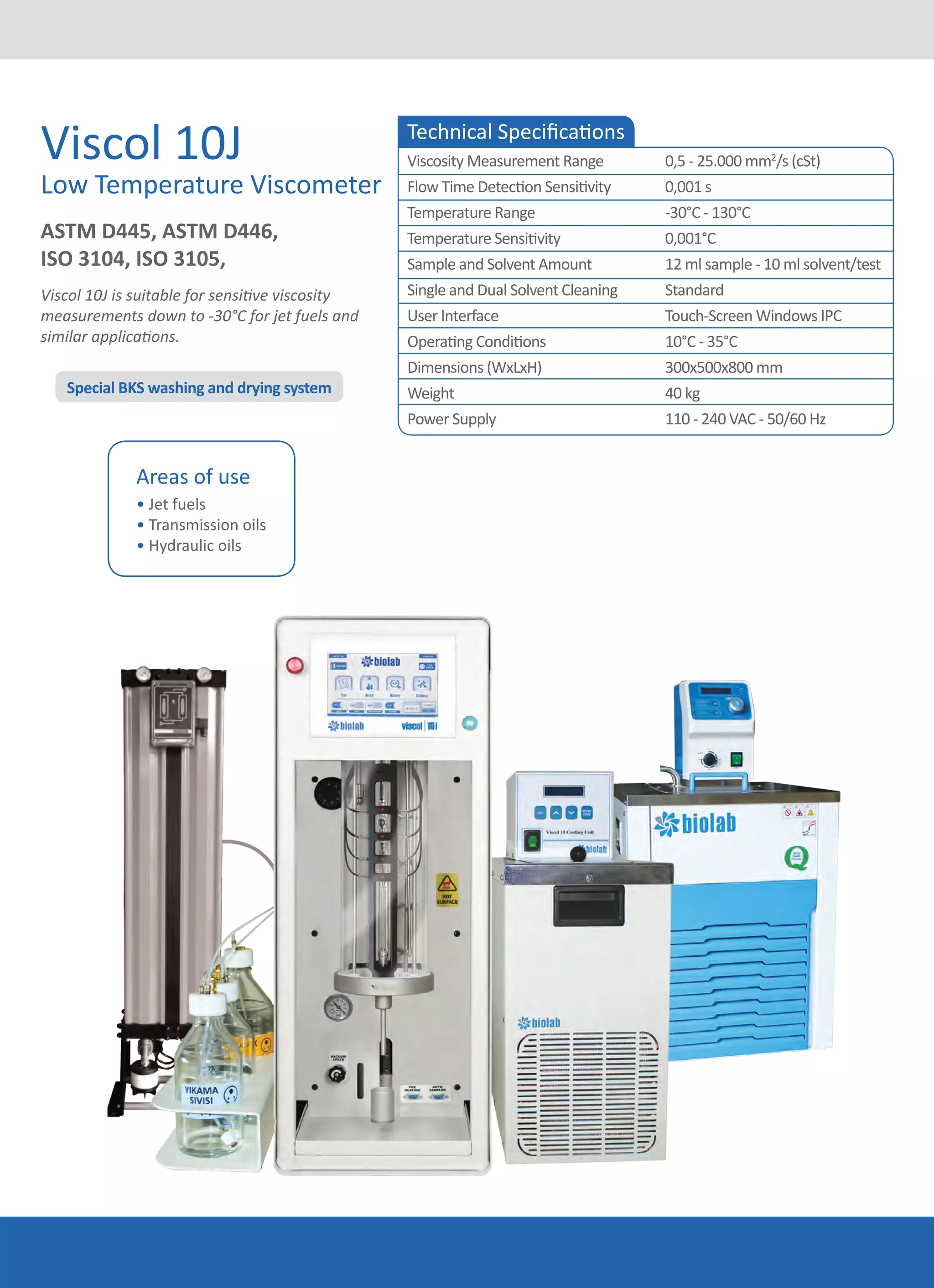 Viscol 10 presentation Fully Automatic Kinematic Viscometer | PDF