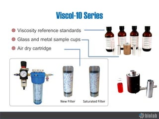 Viscol 10 presentation Fully Automatic Kinematic Viscometer | PDF