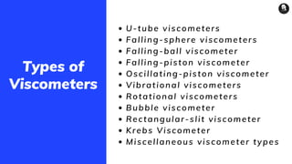 Viscometer types - viscosity - blood viscosity | PPT