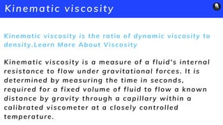 Viscometer types - viscosity - blood viscosity | PPT
