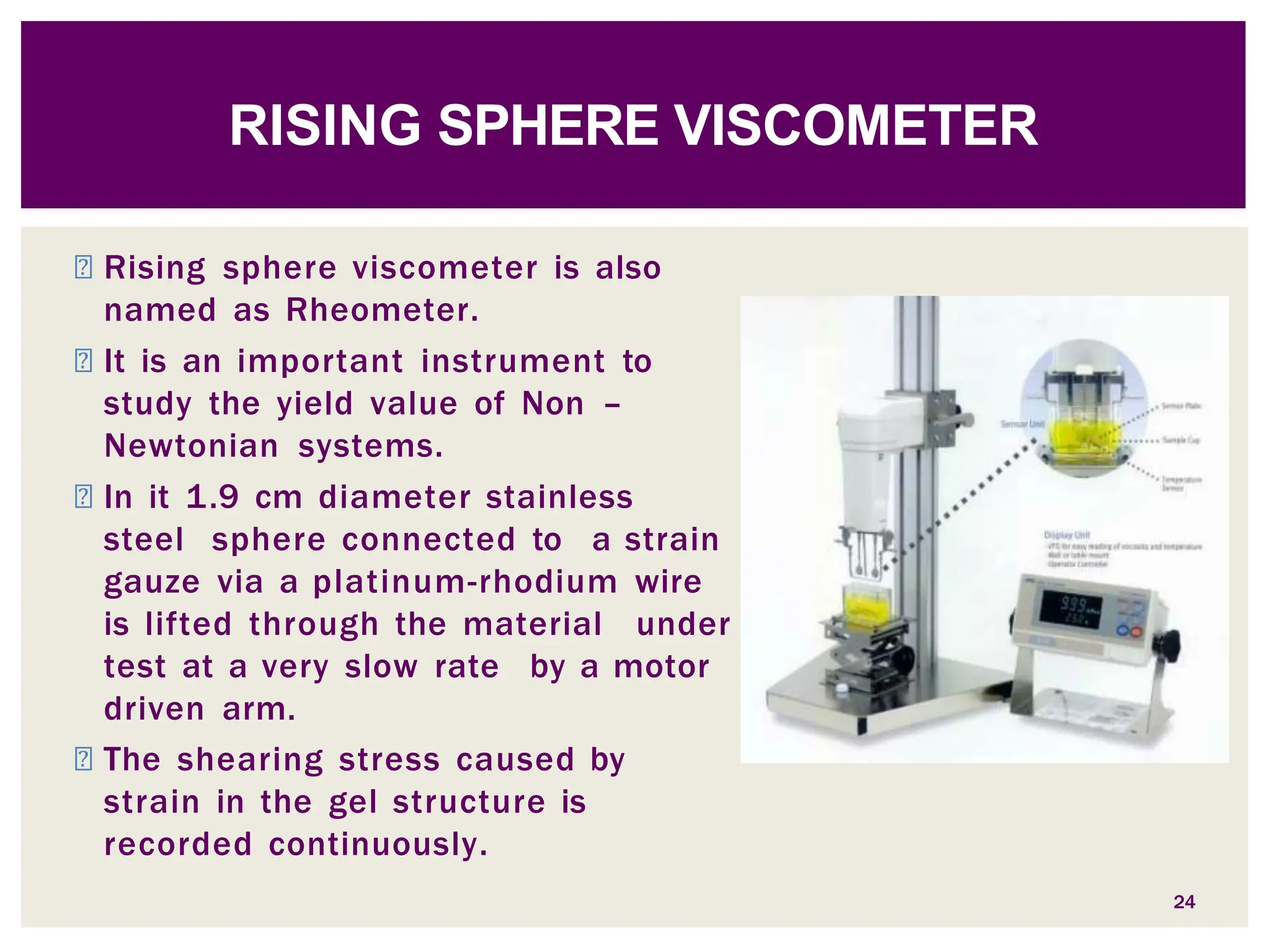 Viscometry and Types of industrial Viscometers | PDF