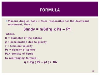 Viscometry and Types of industrial Viscometers | PDF