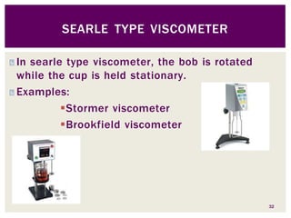 Viscometry and Types of industrial Viscometers | PDF