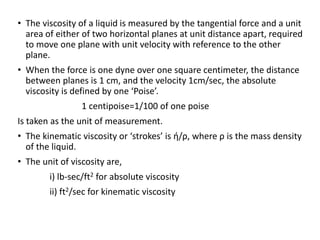 Viscometry,newtonian & non newtonian flow behaviour | PPTX | Geology ...