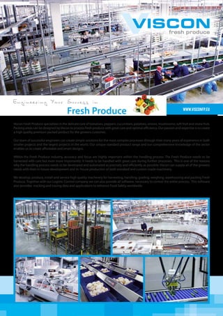 Viscon group brochure v5.6 lq | PDF