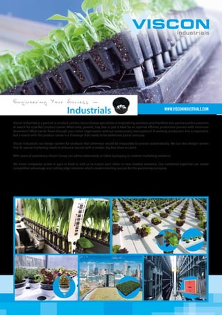 Viscon group brochure v5.6 lq | PDF