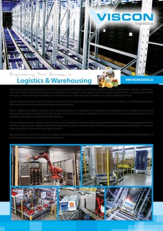 Viscon group brochure v5.6 lq | PDF