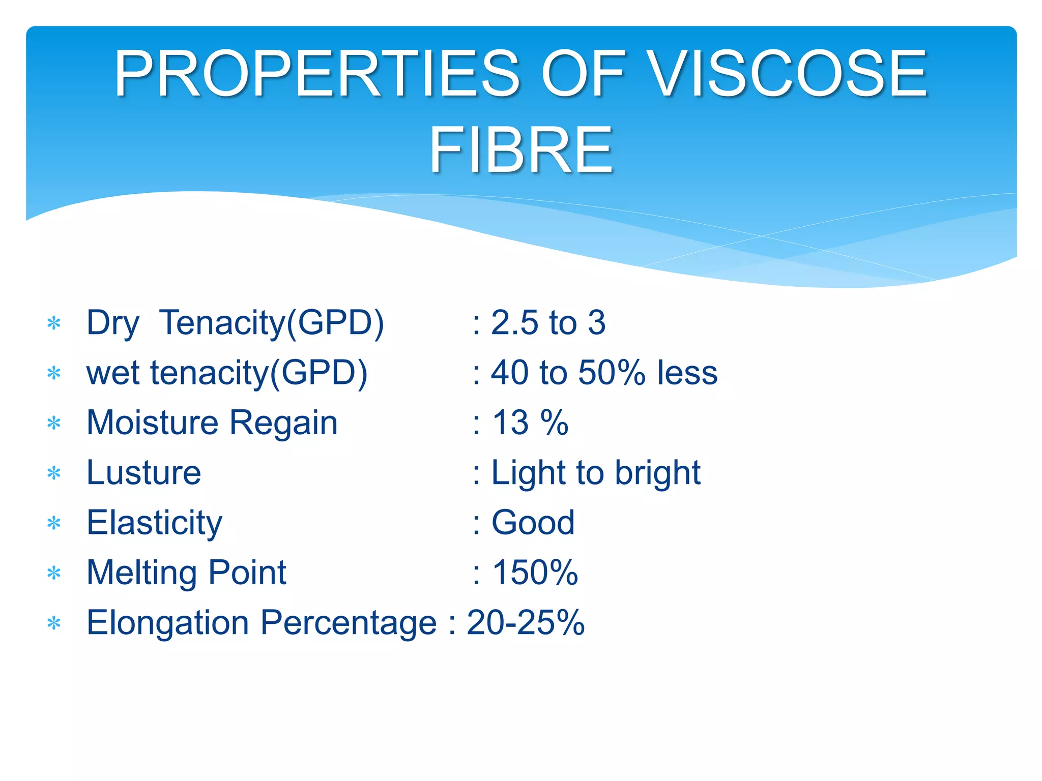Presentation - Viscose fibre | PPTX