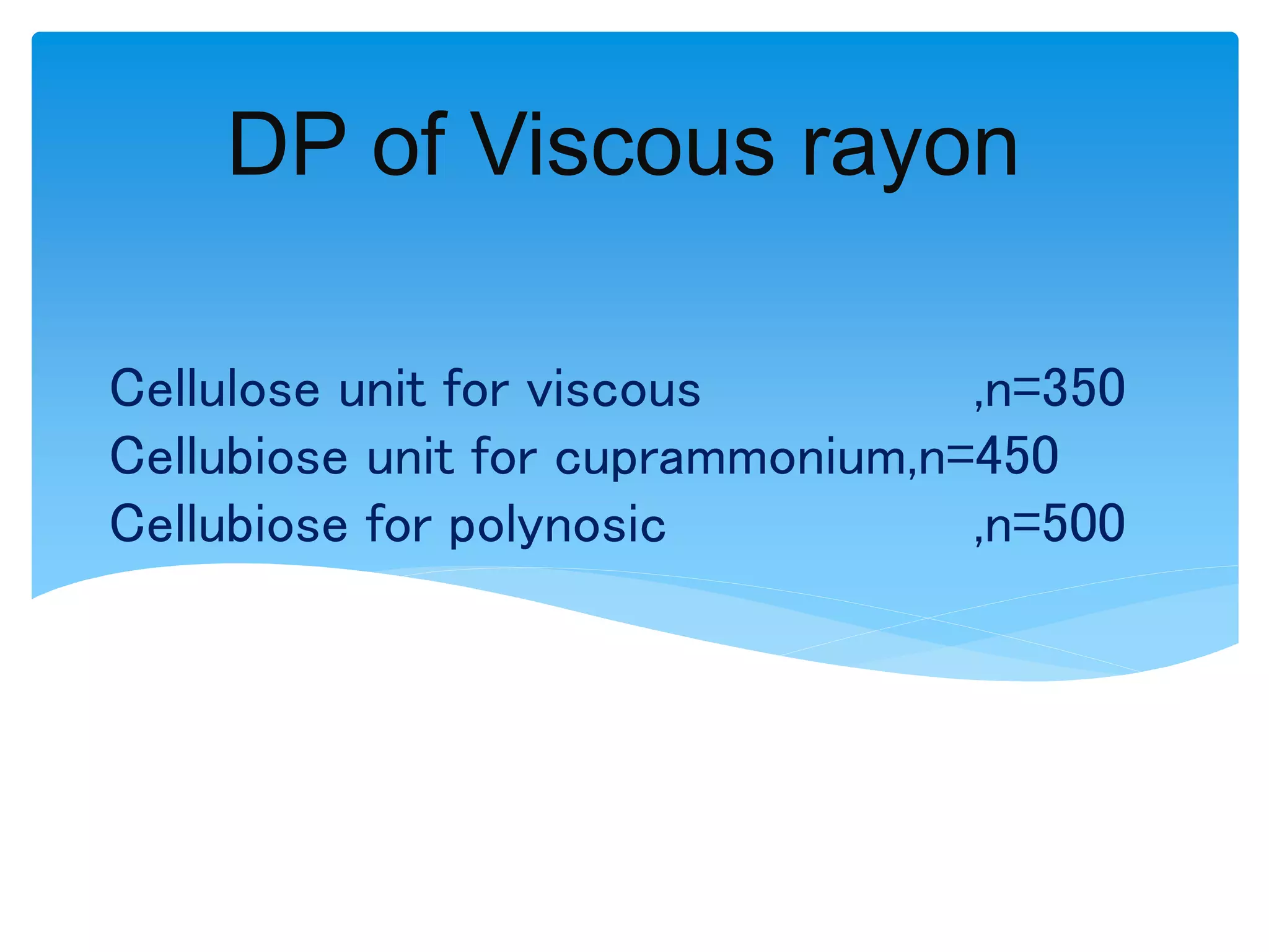 Presentation - Viscose fibre | PPTX