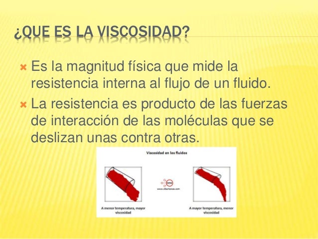 Viscosidad de los fluidos ale