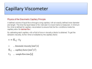 Viscosity measurements | PPTX